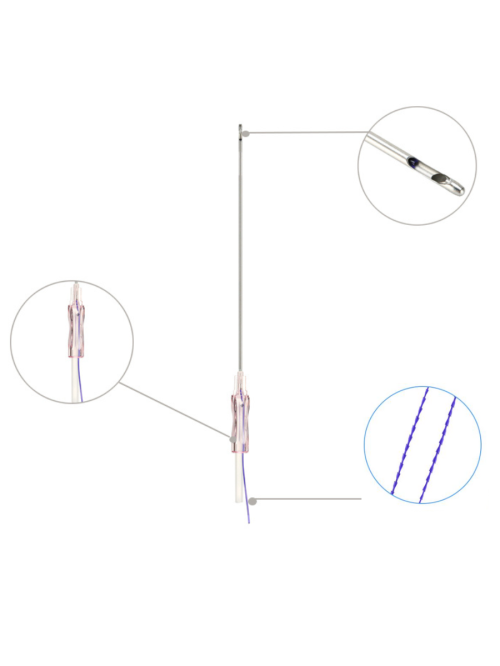 Diaminy PDO Fish Bone Cog Threads | Bag of 10