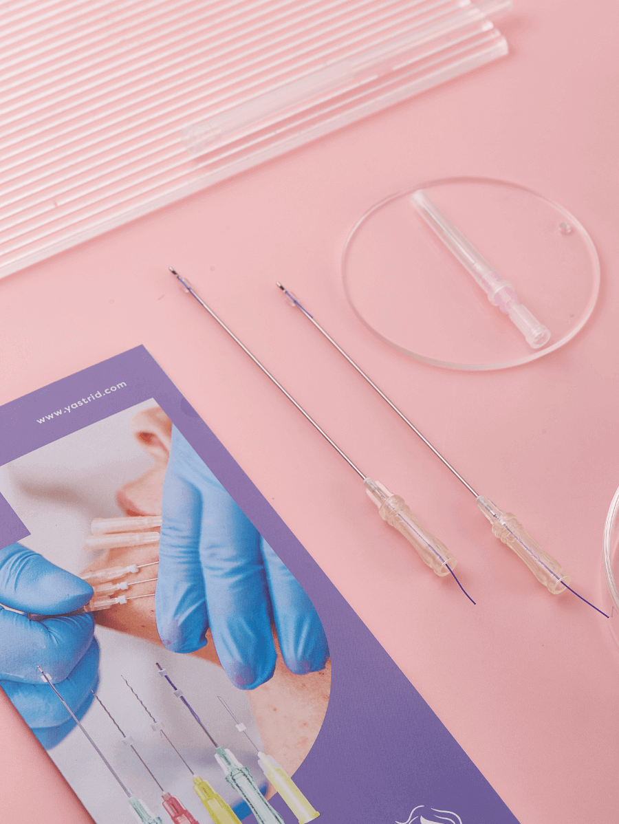 Diaminy PDO Fish Bone Cog Threads | Bag of 10