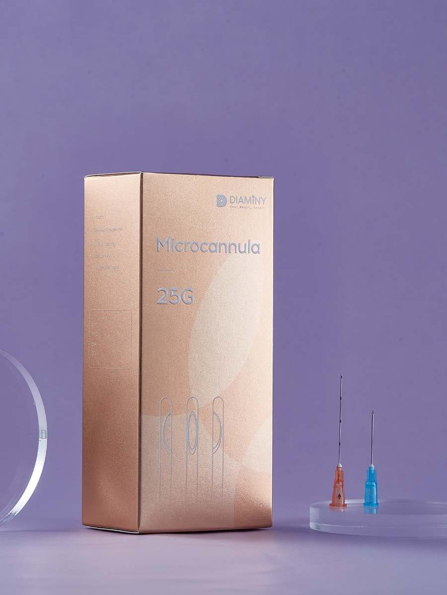 Diaminy Microcannula 25G | Box of 20